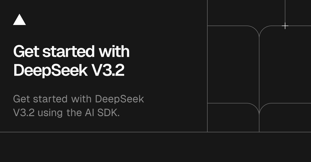 Cookbook: Get started with DeepSeek V3.2
