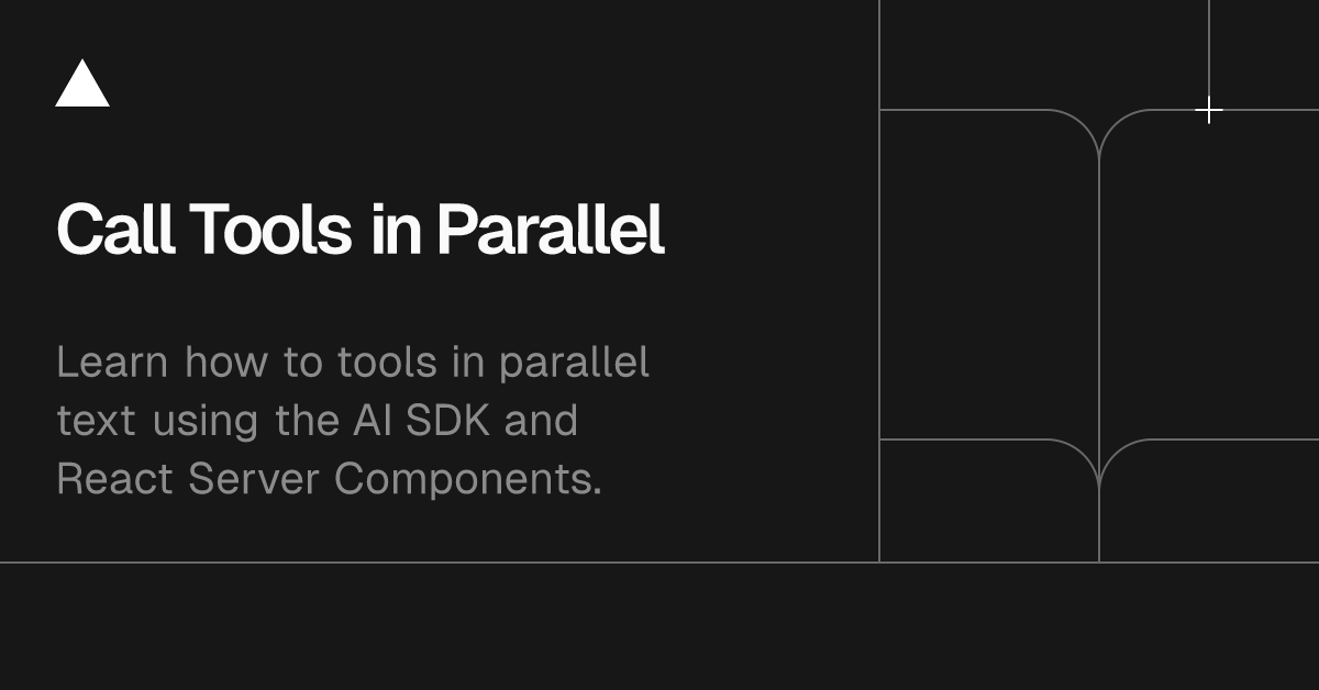 React Server Components: Call Tools in Parallel