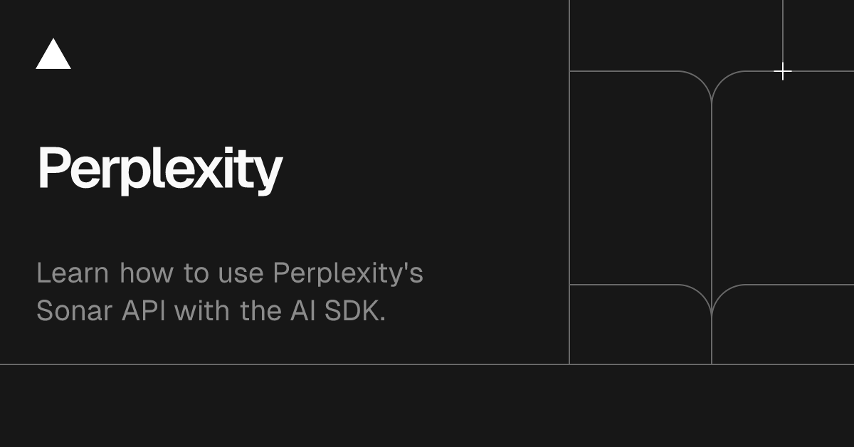 AI SDK Providers: Perplexity