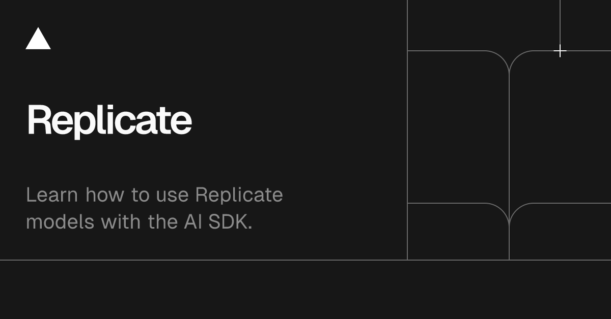AI SDK Providers: Replicate