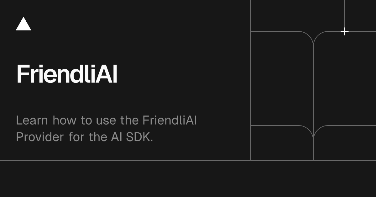 Community Providers: FriendliAI